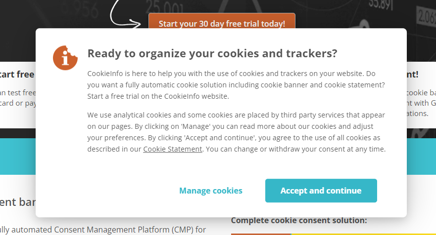 Nieuw: cookiebanner als onderdeel van de customer journey