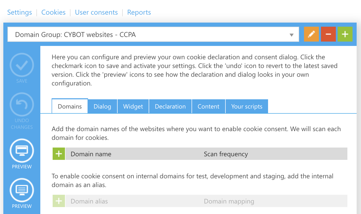 Cookiebot WordPress cookie plugin implementation